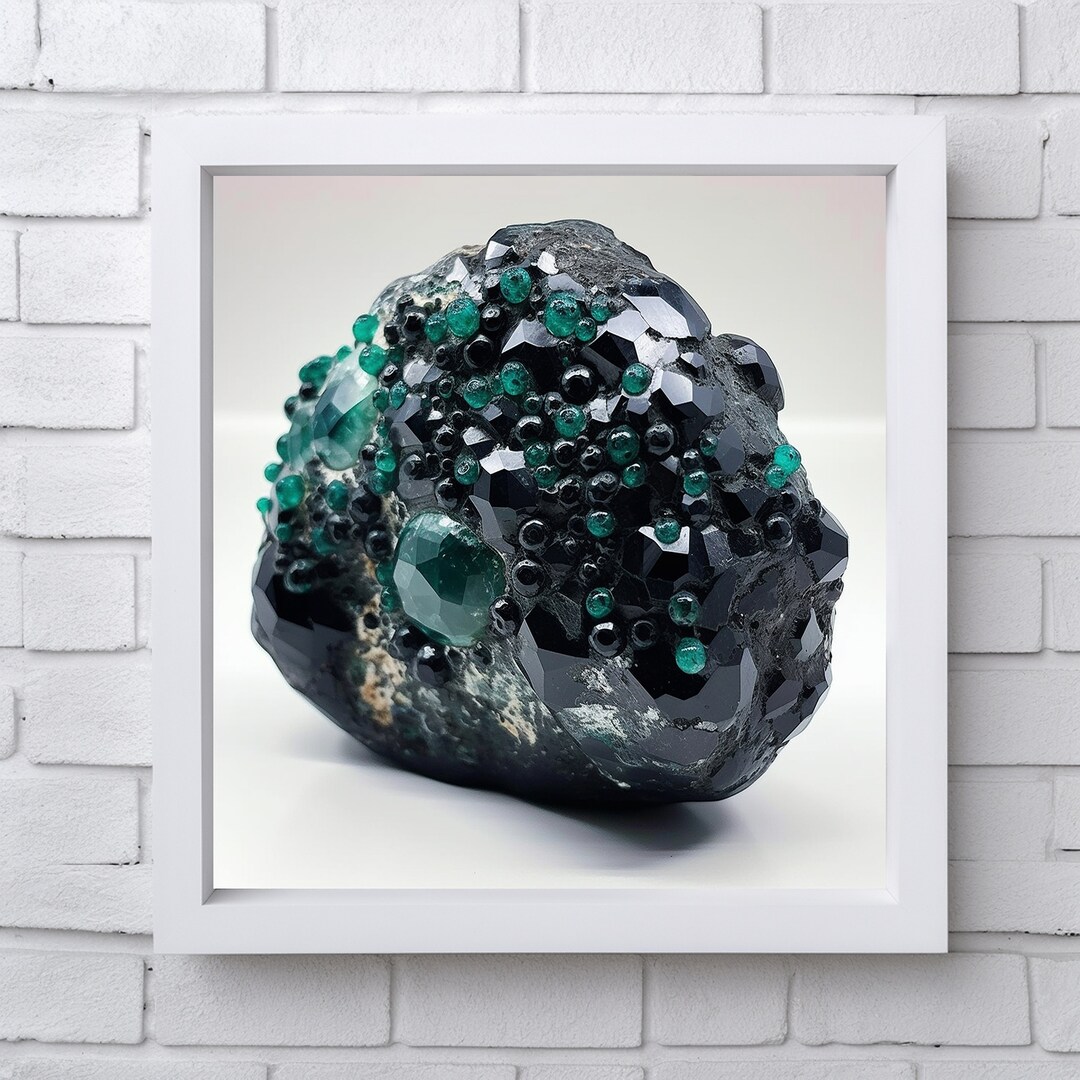 Malachite Obsidian Digital Download Art Print - Etsy
