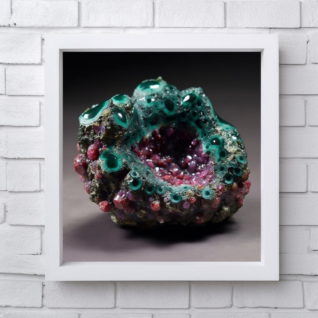 Malachite Ruby Digital Download Art Print - Etsy