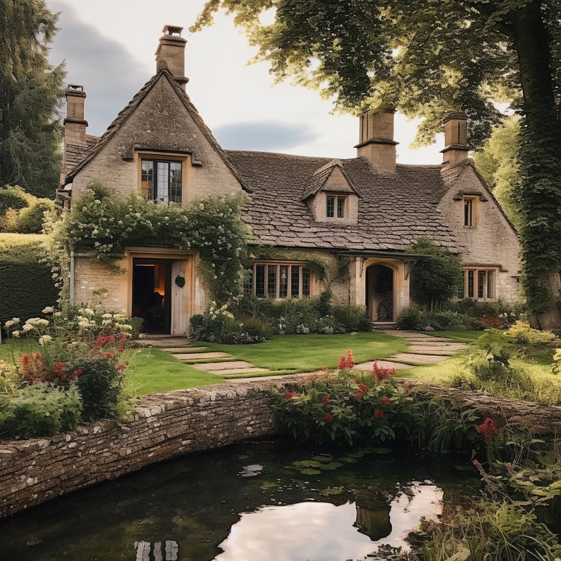 Cottage Core Series 5 I English Countryside in Spring I Pastoral I ...