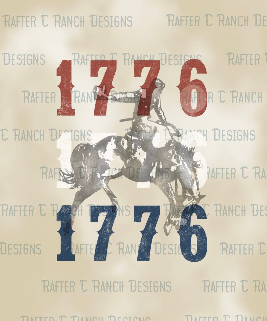 1776 Bronc PNG, Grunge Western PNG, Rodeo PNG, Vintage Rodeo ...