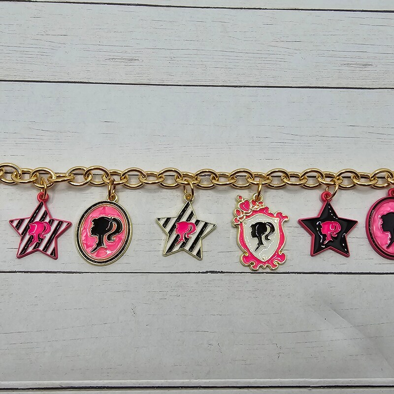 Barbie Charm Bracelet - Etsy