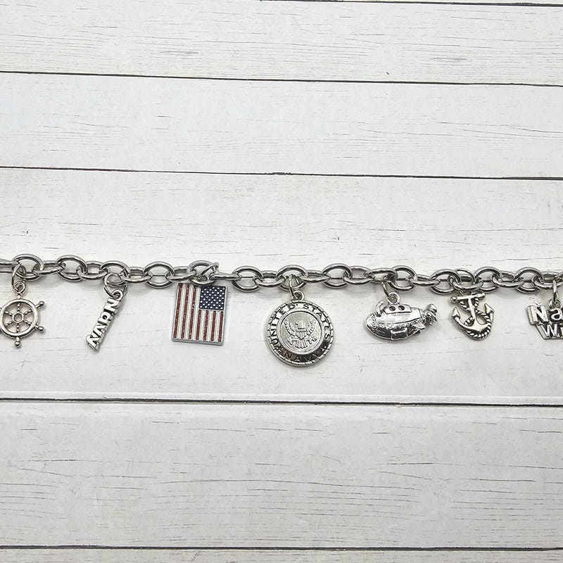 Us Navy Bracelet - Etsy