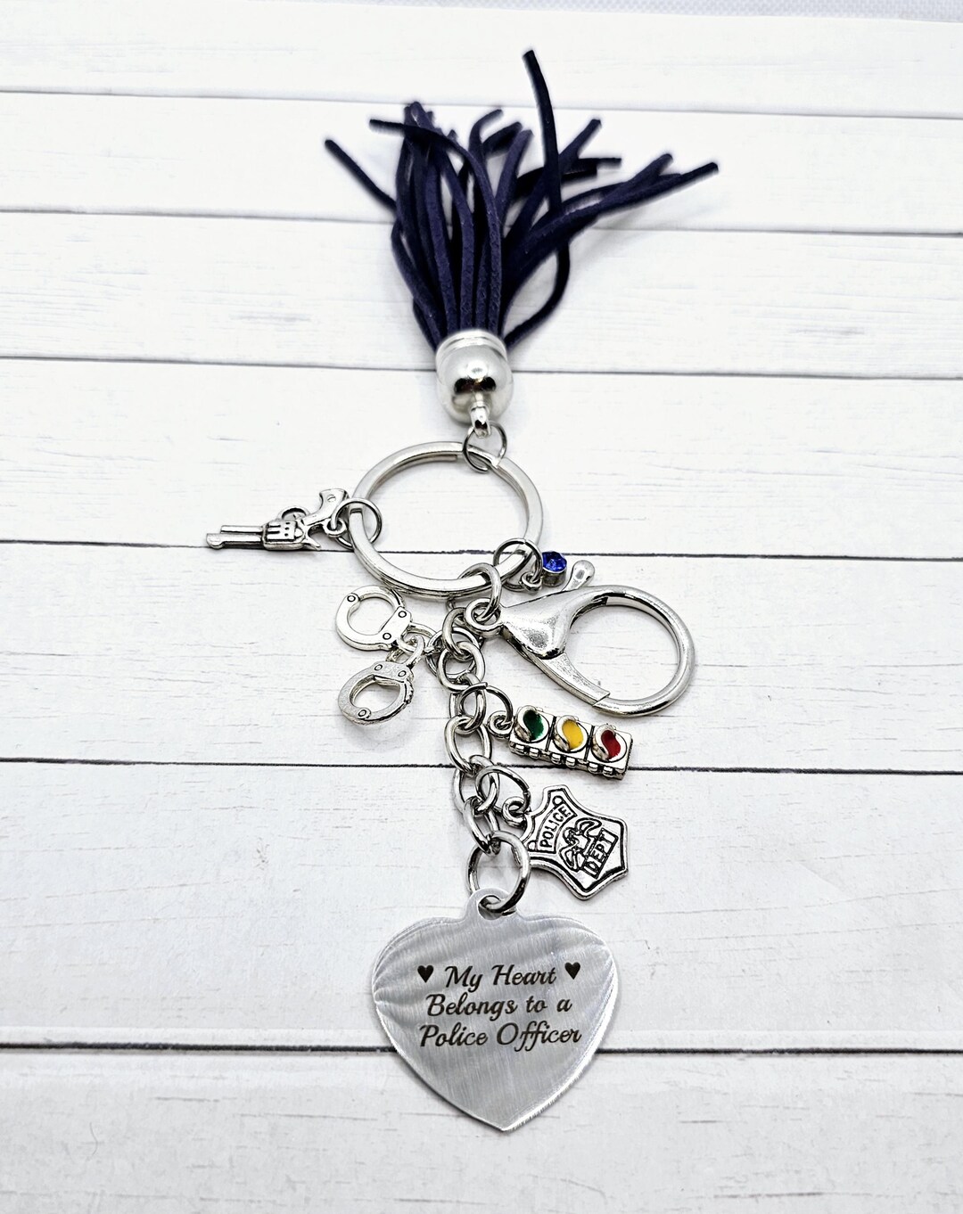 Law Enforcement Keychain - Etsy