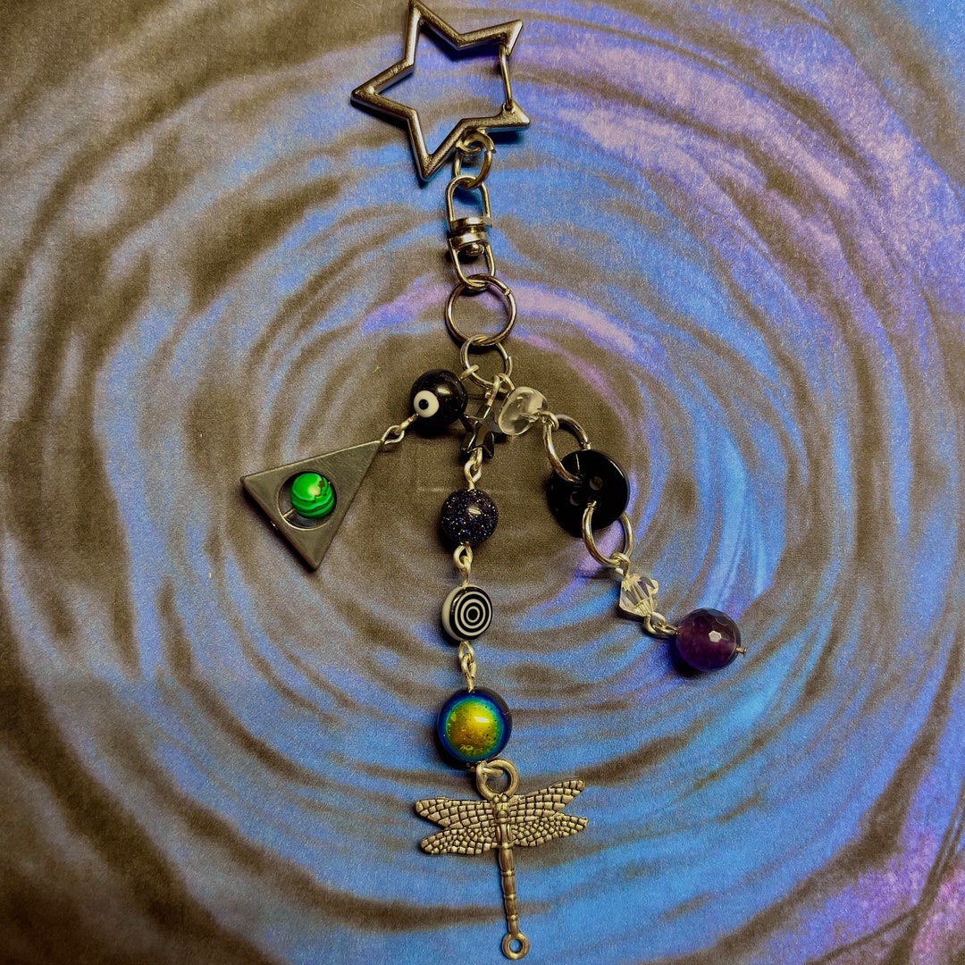 Coraline Inspired Key Chain - Etsy