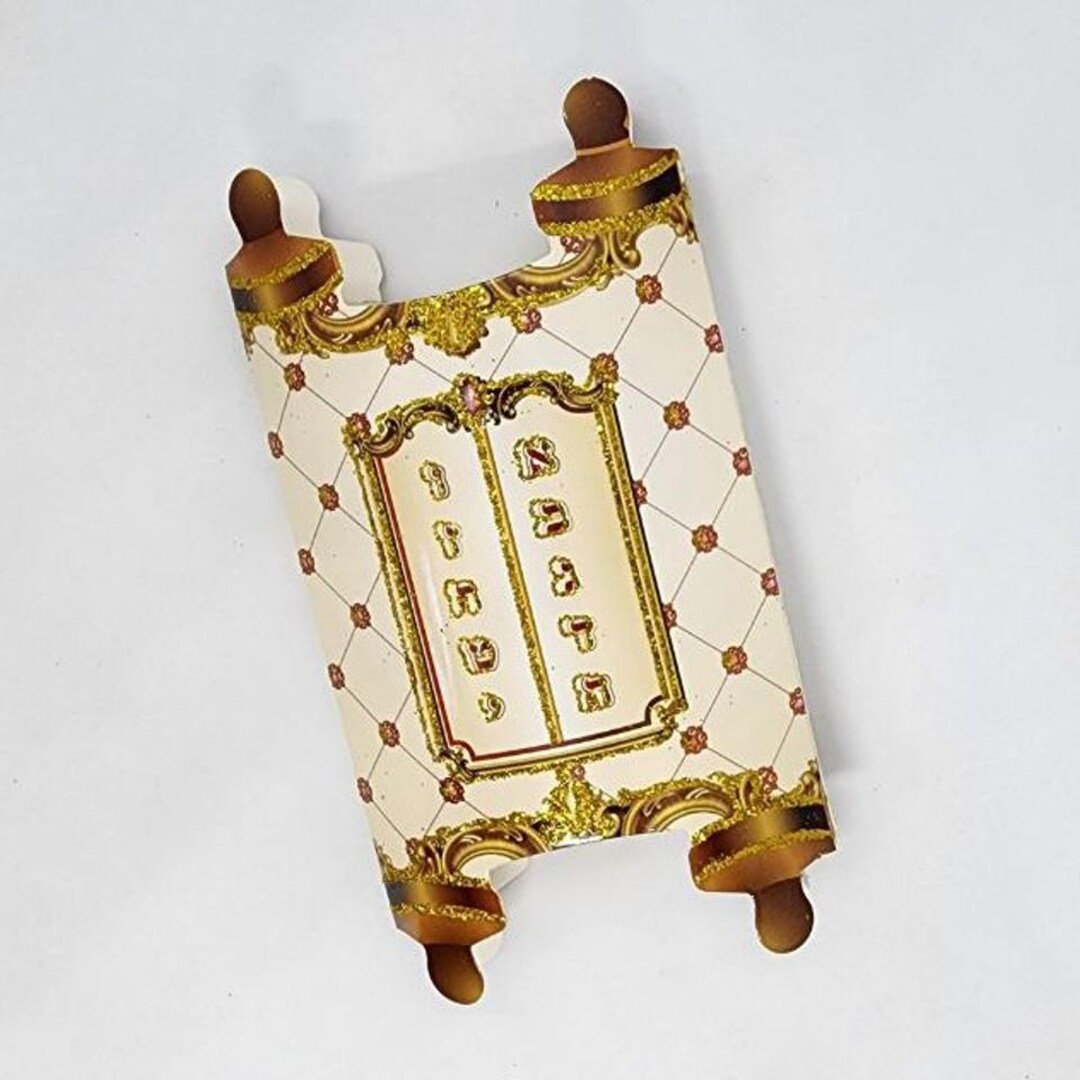 Small Torah Scroll Box 7/10 Cm – Beige Mini Torah Scrolls, 10 Pack for ...