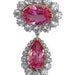 Victorian Ruby Brooch for Women Pink Ruby Crown Brooch Unisex Victorian ...