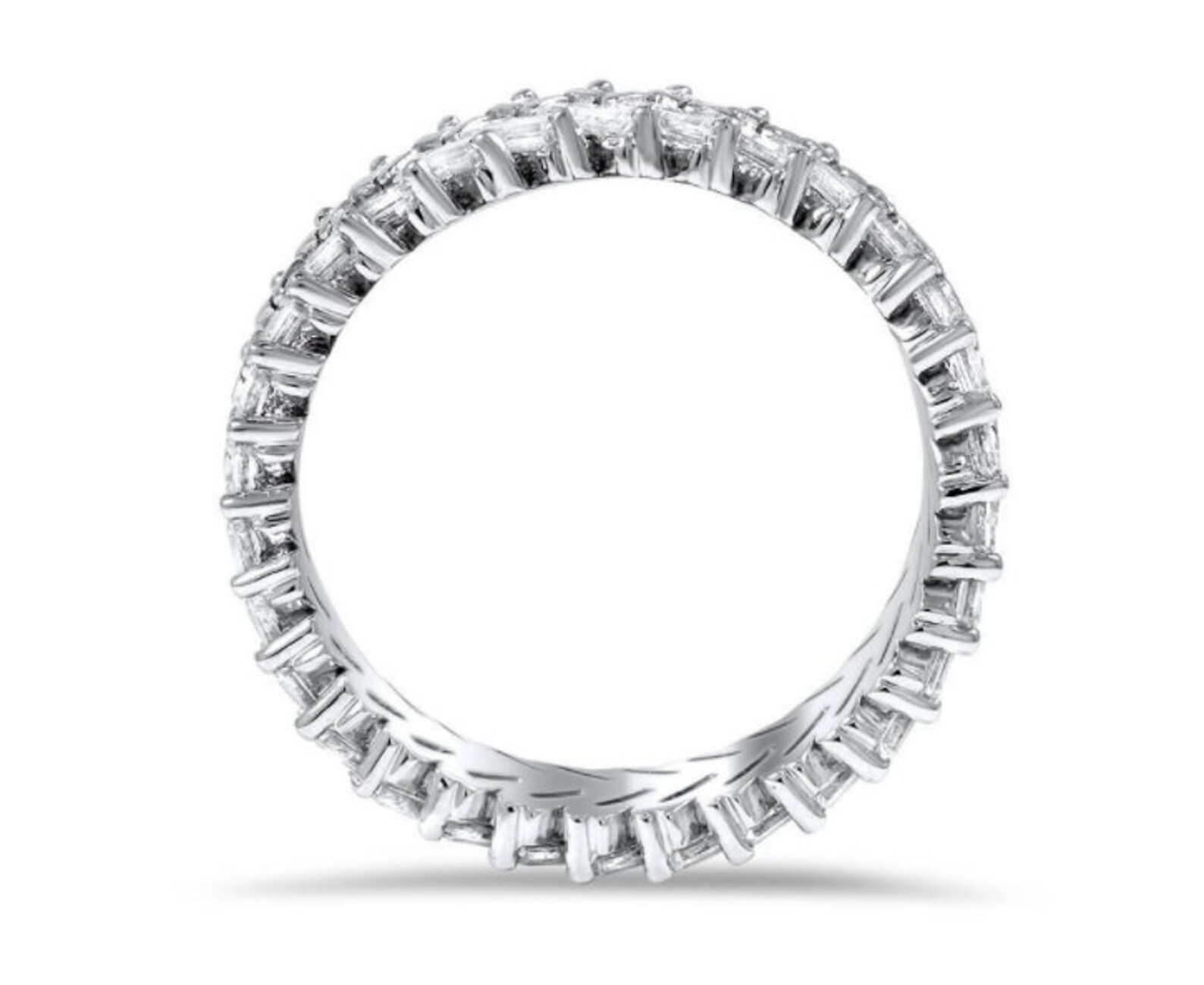 Chevron Ring / Sterling Silver CZ Chevron Ring / V Shaped Stackable ...