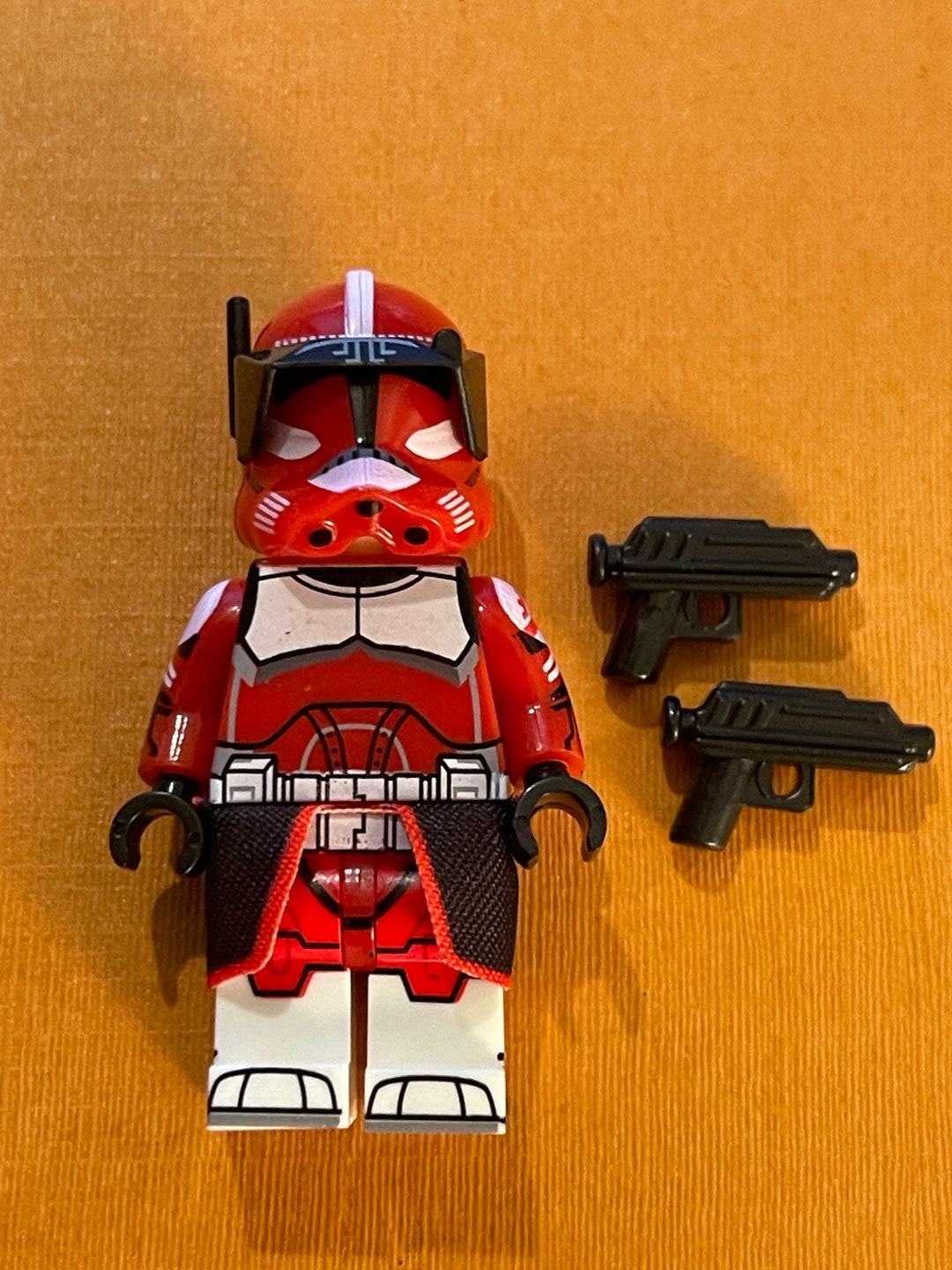 Clone Commander Fox Minifigure (clone Trooper) - Star Wars - Coruscant ...