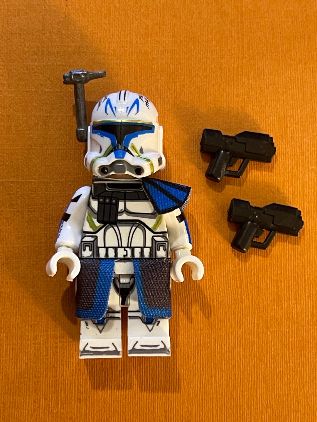 Captain Rex Minifigure phase 2 Star Wars Clone Captain Rex - Etsy UK