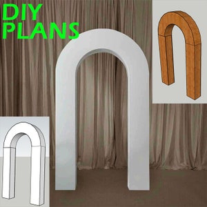 DIY Triple Triangle Frame Wedding Arch Plans PDF Instructions - Etsy