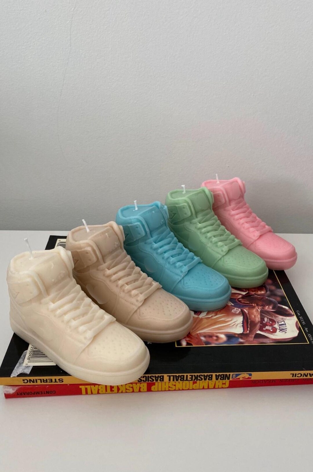 Sneaker Candle|aesthetic Shoe Candle|handmade Decor Candle|gift for Him ...