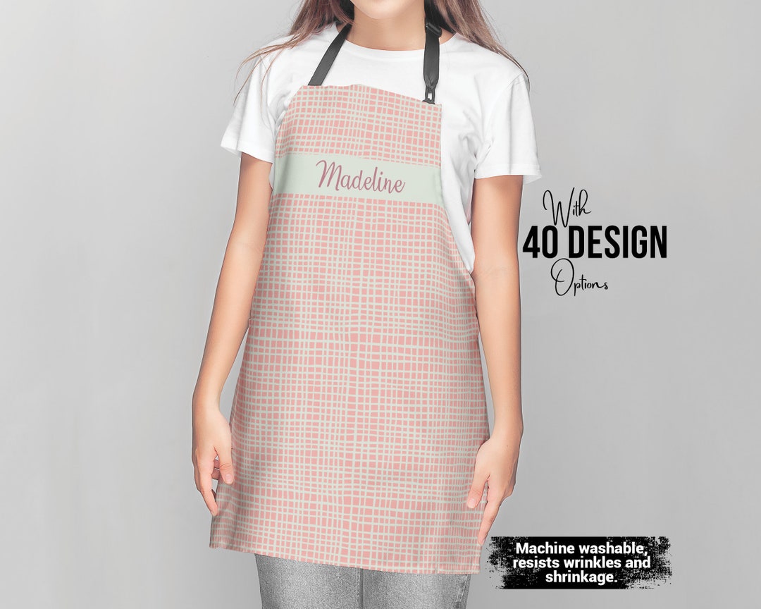 Personalized Boho Apron, Custom Mom, Dad, Grandma Aprons, Cooking ...