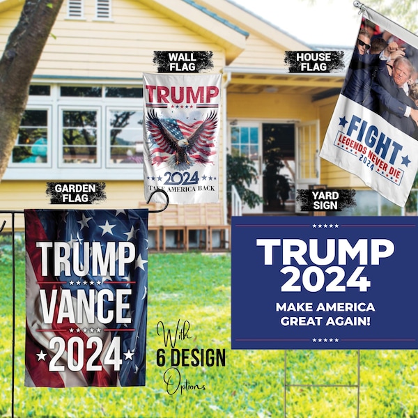 Trump House Yard - Etsy