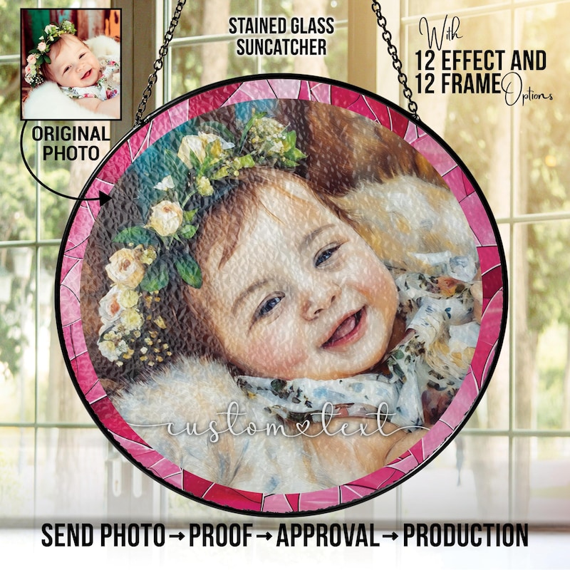 Stained Glass Baby - Etsy