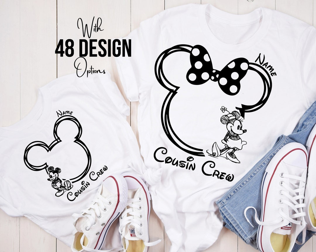 Cousin Crew Shirt, Disney Cousin Kids Shirts, Cousin Shirt, Cousin ...
