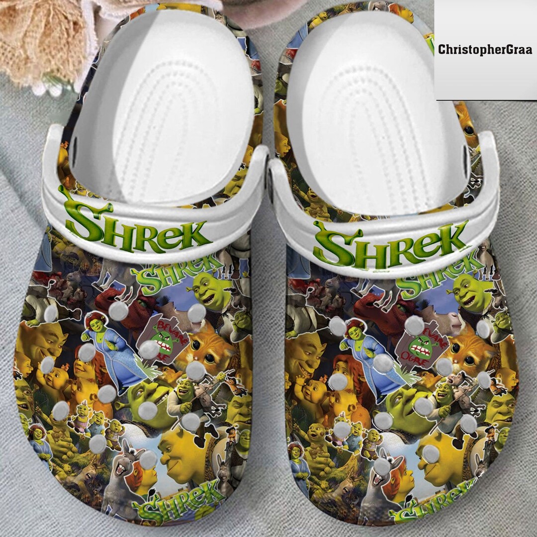 Shrek Clogs Shrek Sandals Shrek Summer Shoes Scared - Etsy