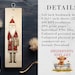 15 Whimsical Santa Printable Bookmarks: Digital Download JPG Bookmark ...