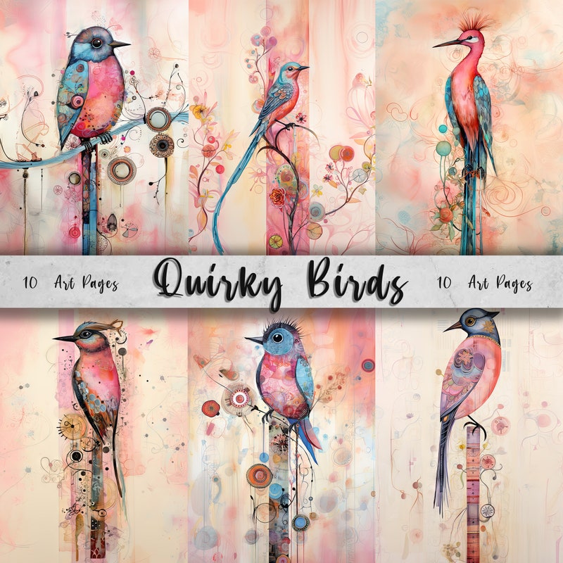 Quirky Whimsical Wallpaper - Etsy UK