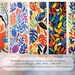 15 Henri Matisse Inspired Printable Bookmarks | Digital Download JPG ...