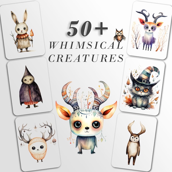 Whimsical Creatures - Etsy