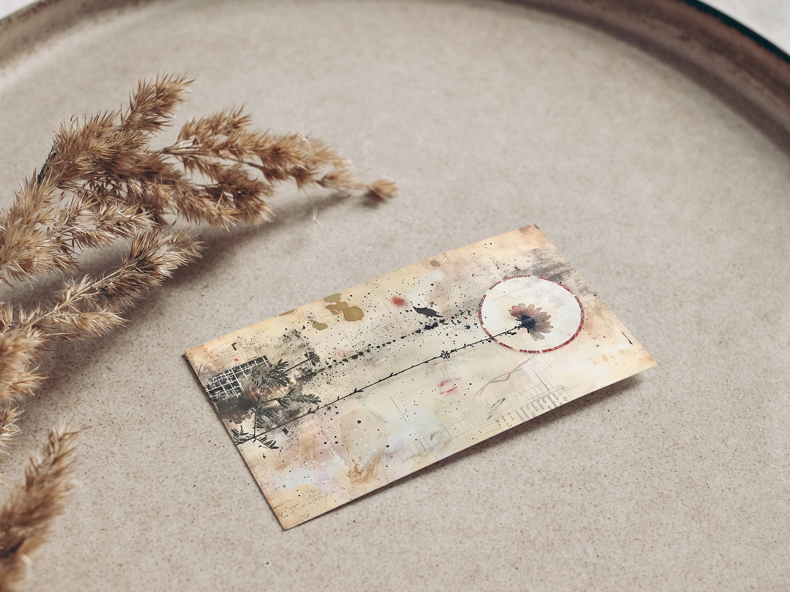 Distressed Pages Printable Art, Paper Set, Quirky Digital Scrapbook ...