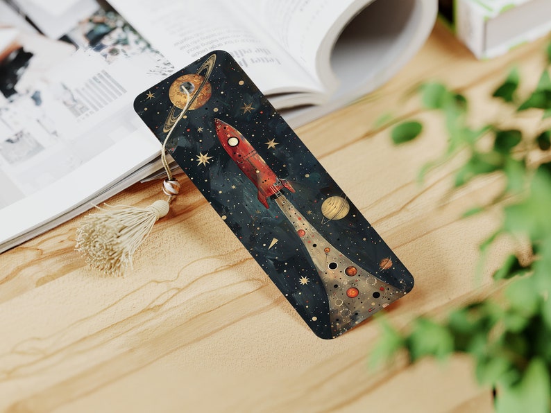 10 Whimsical Outer Space Printable Bookmarks, Digital Download JPG ...