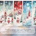 10 Cute Christmas Printable Bookmarks Digital Download JPG Bookmark ...