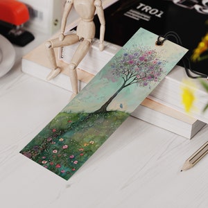 Whimsical Spring Printable Bookmarks: Trendy Gift Idea, JPG Sheets, PNG ...