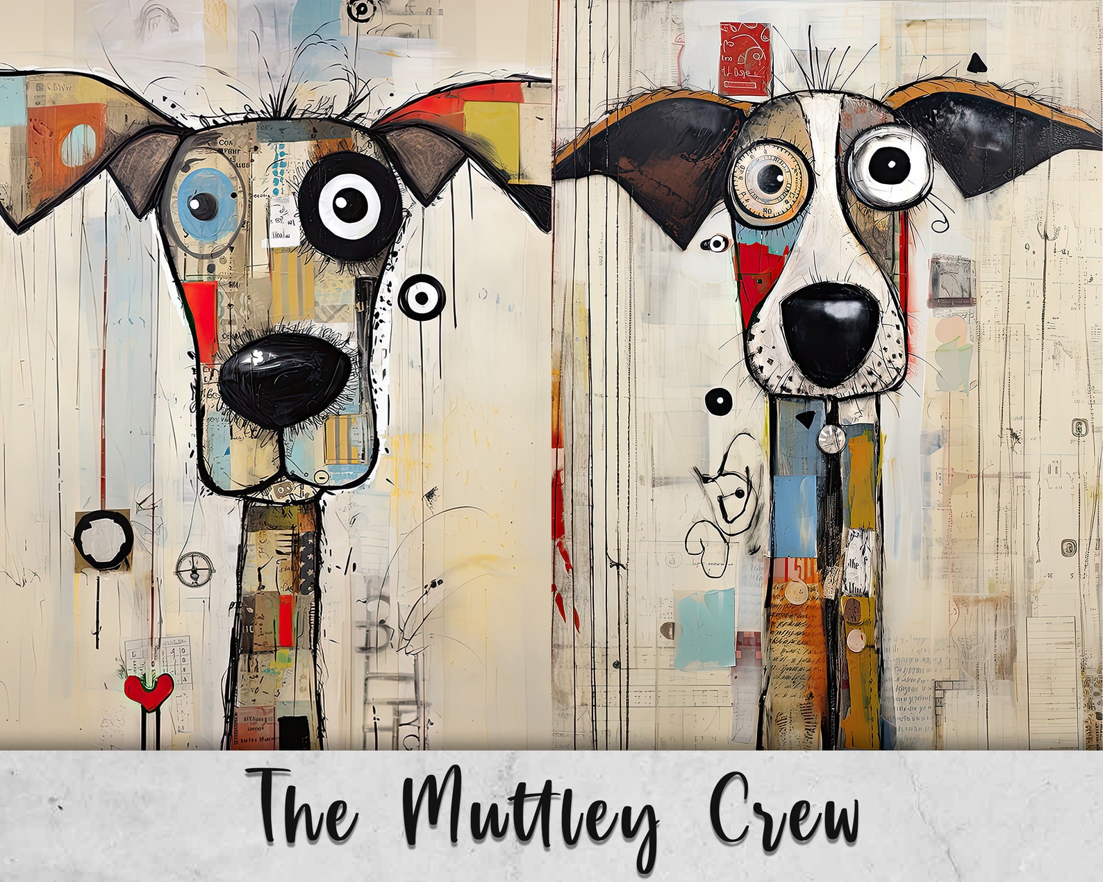 The Muttley Crew Printable Art Pages Digital Download Paper Set ...