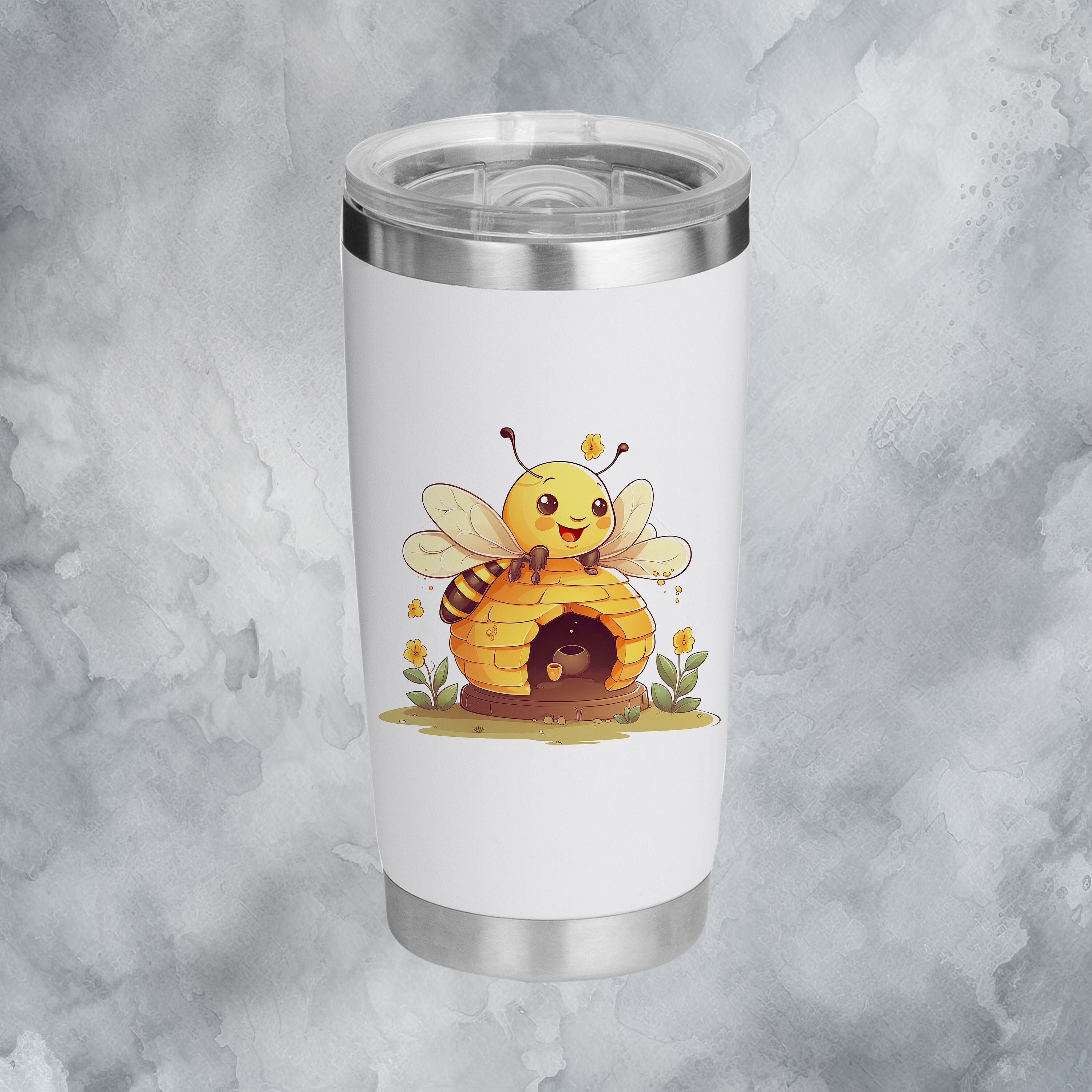 Cute Bee Clip Art Bee PNG Bundle Honey Bee SVG Pack Busy - Etsy