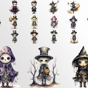 Cute Halloween Clipart Mega Bundle: Halloween Art for Crafts and Decor ...