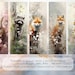 10 Spring Animals Printable Bookmarks | Digital Download JPG Bookmark ...