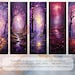 15 Fantasy Starry Night Printable Bookmarks | Digital Download JPG ...