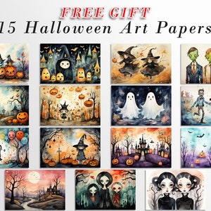 Cute Halloween Clipart Mega Bundle: Halloween Art for Crafts and Decor ...