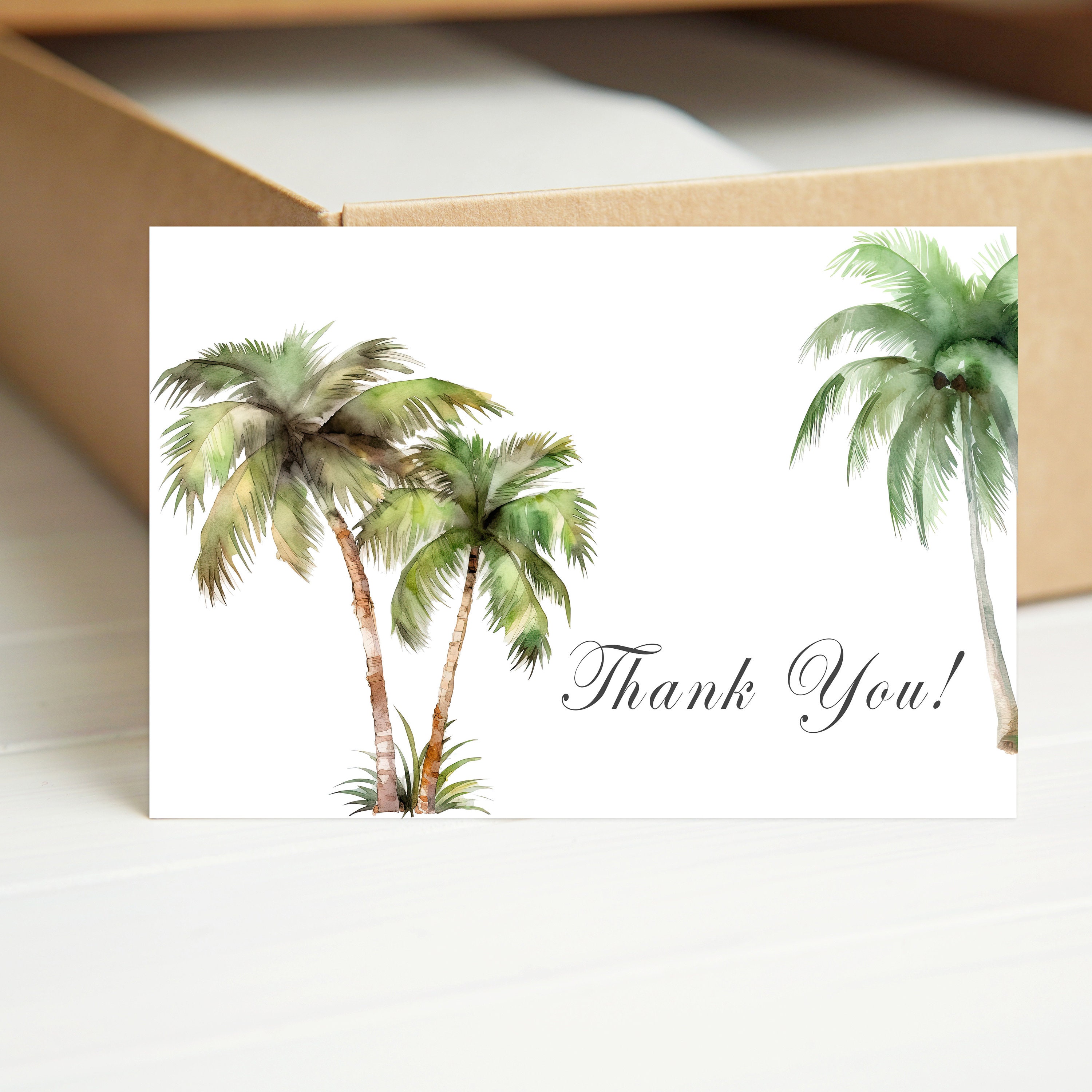 Tropical Watercolor Palm Trees Tropical Clip Art Palm Trees - Etsy