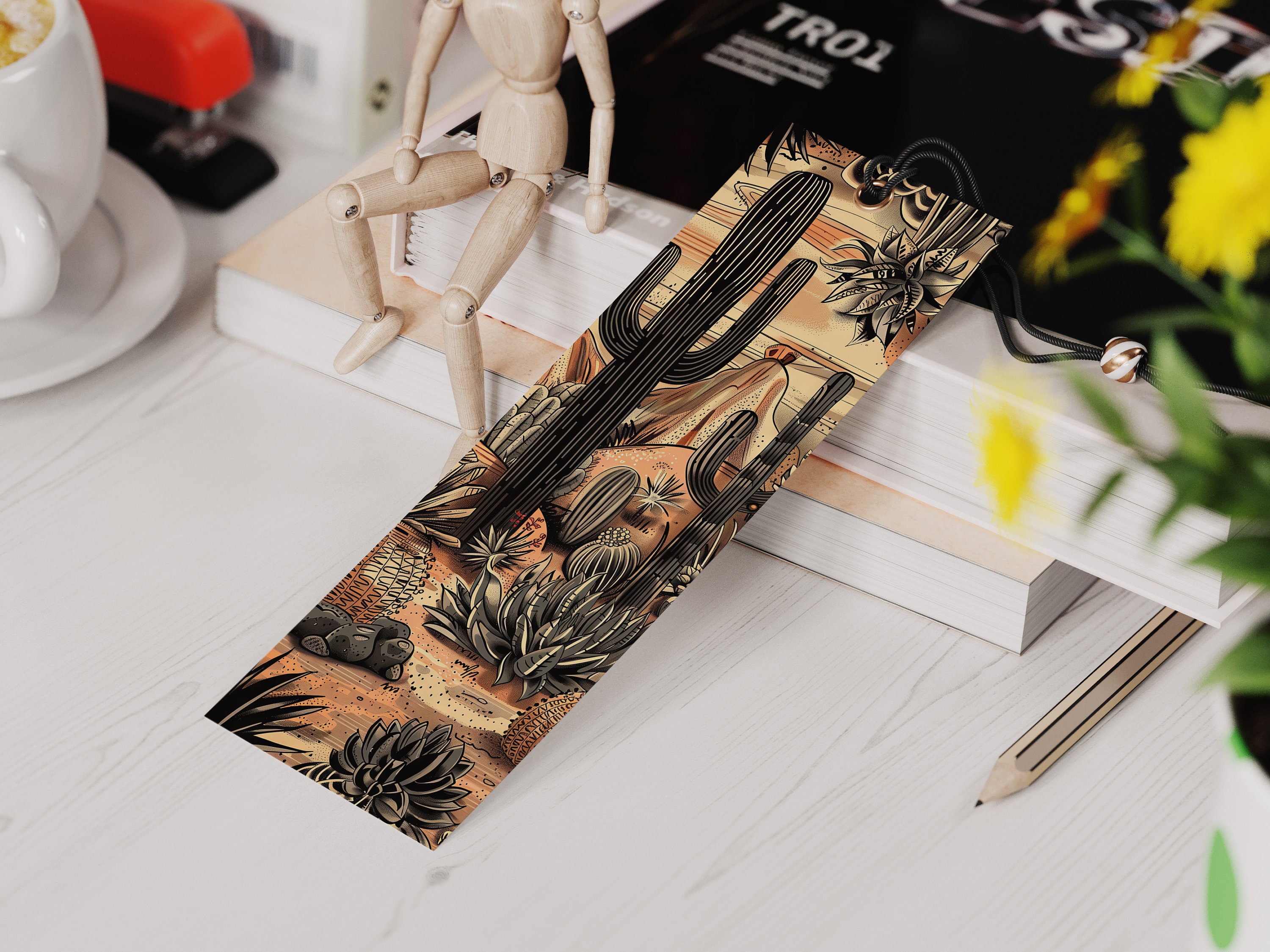 Boho Desert Vibes Printable Bookmarks| 10 Western Country Rustic ...