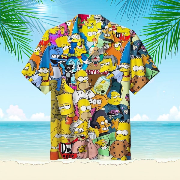 Homer Simpson Custom Shirt - Etsy Canada