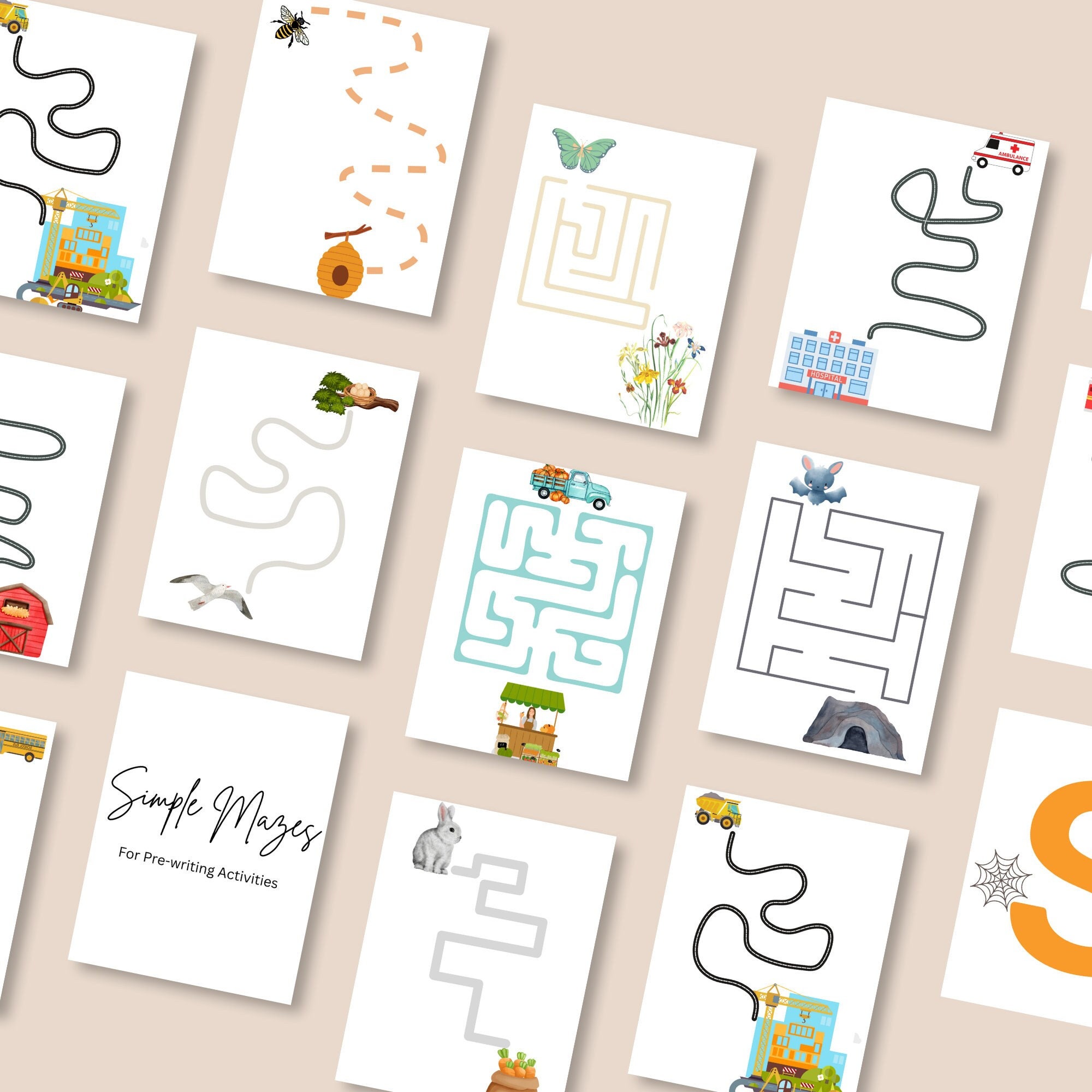 Simple Maze For Kids