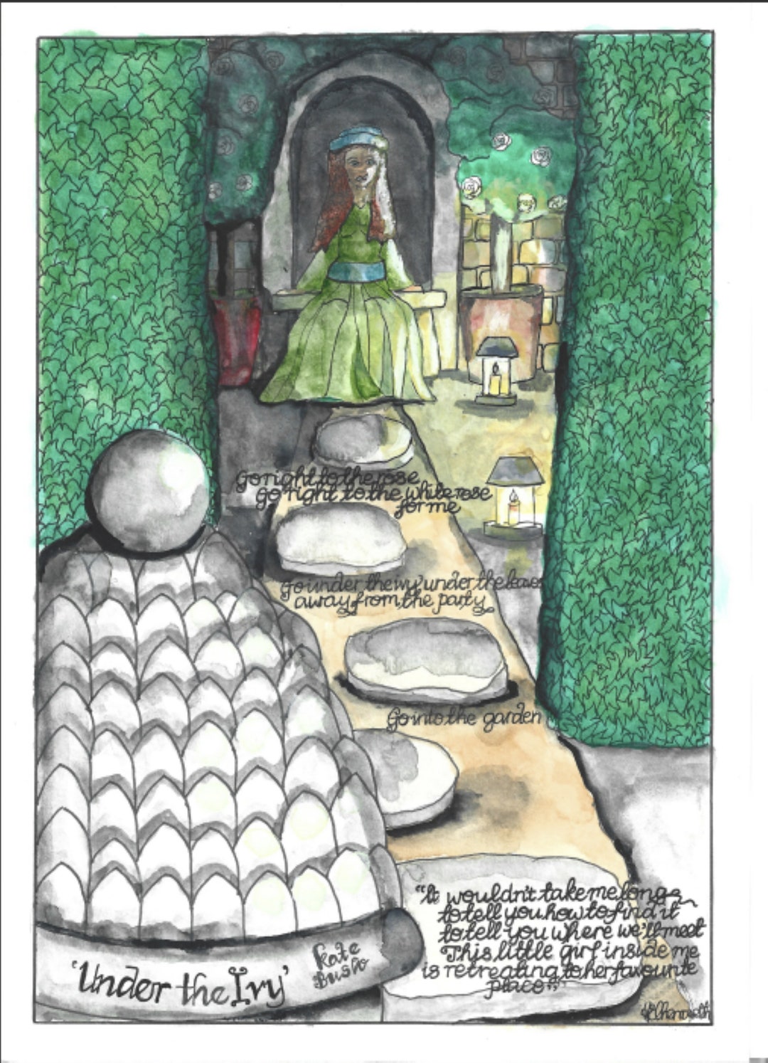 Digital Download Whimsigoth Original Art Inspired by the Music of Kate ...