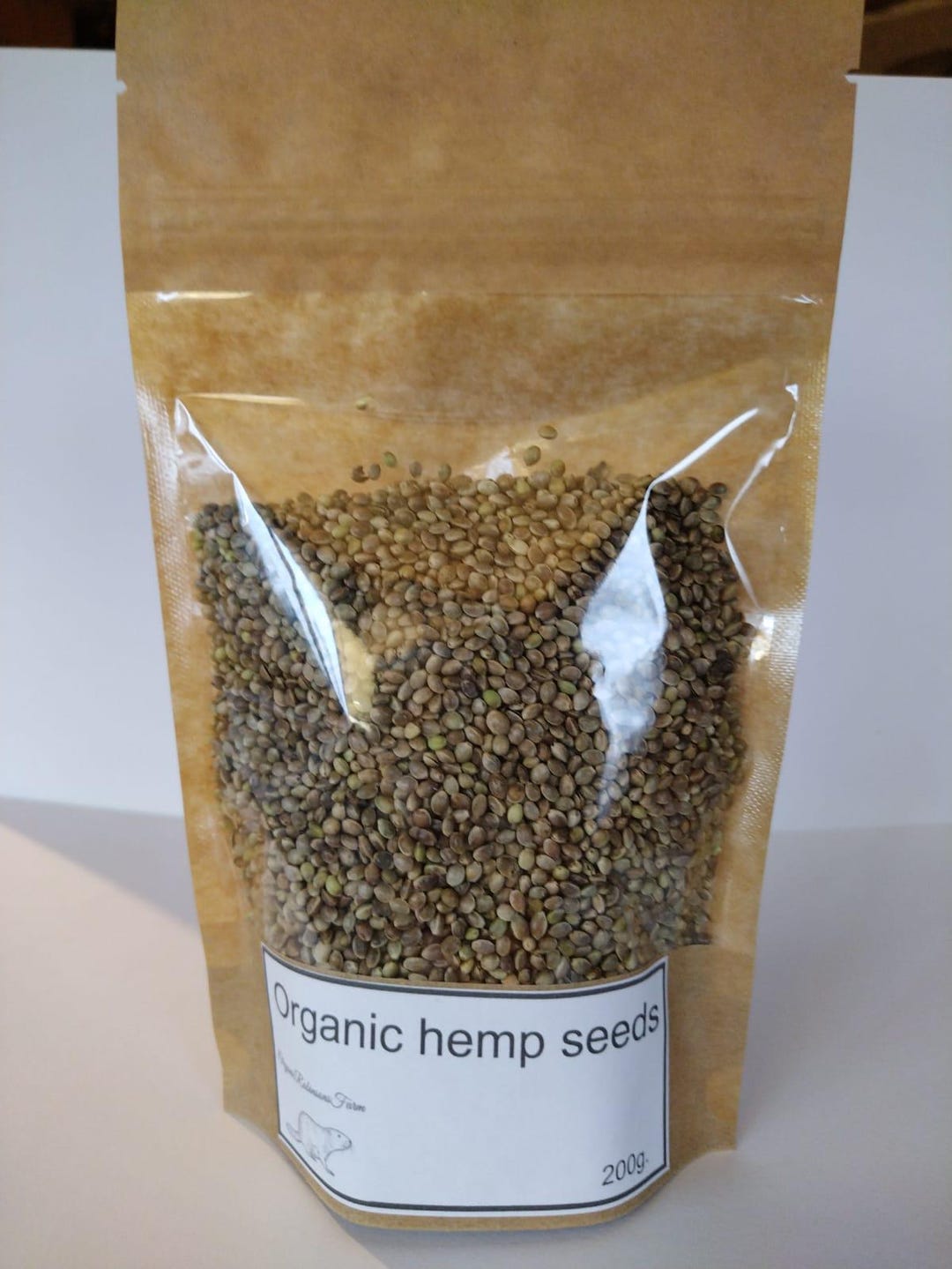 Raw Organic Whole Hemp Seeds ,200g - Etsy Canada