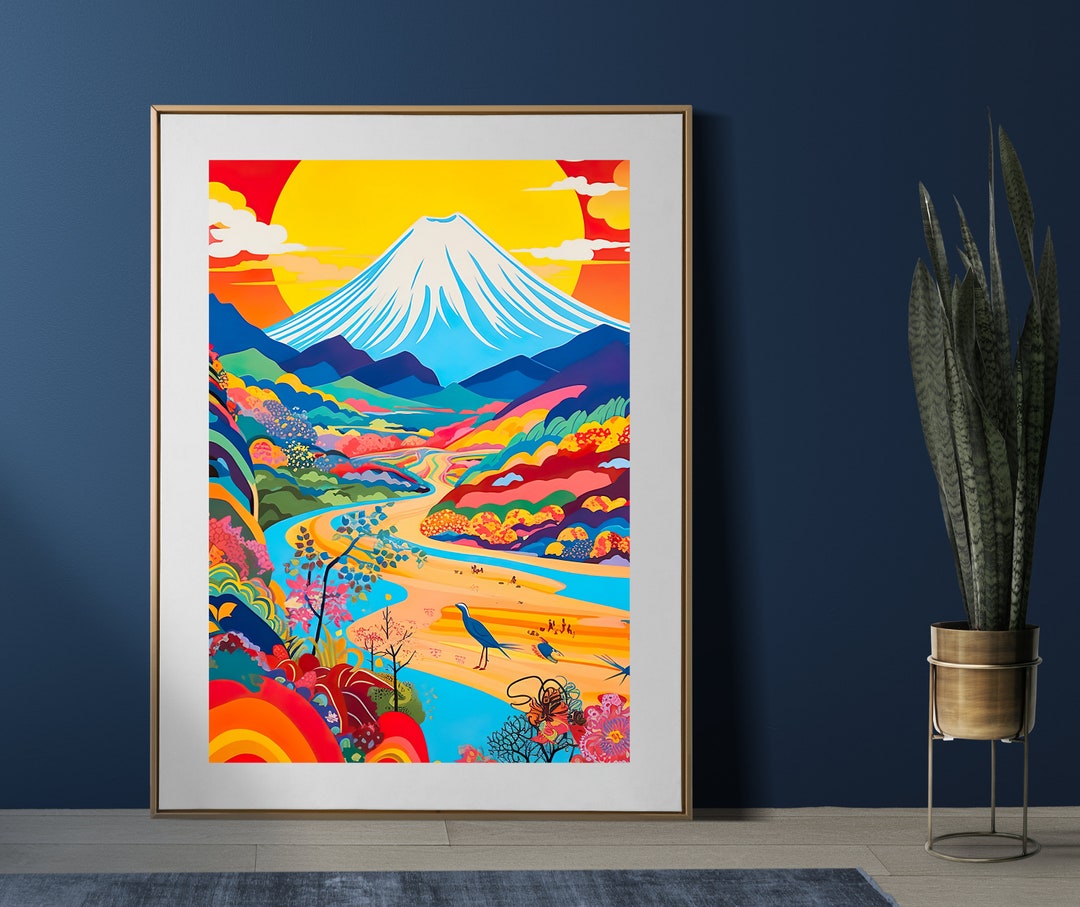Whimsical Mount Fuji Cartoon Art: Discover Playful Charm in Japan's ...
