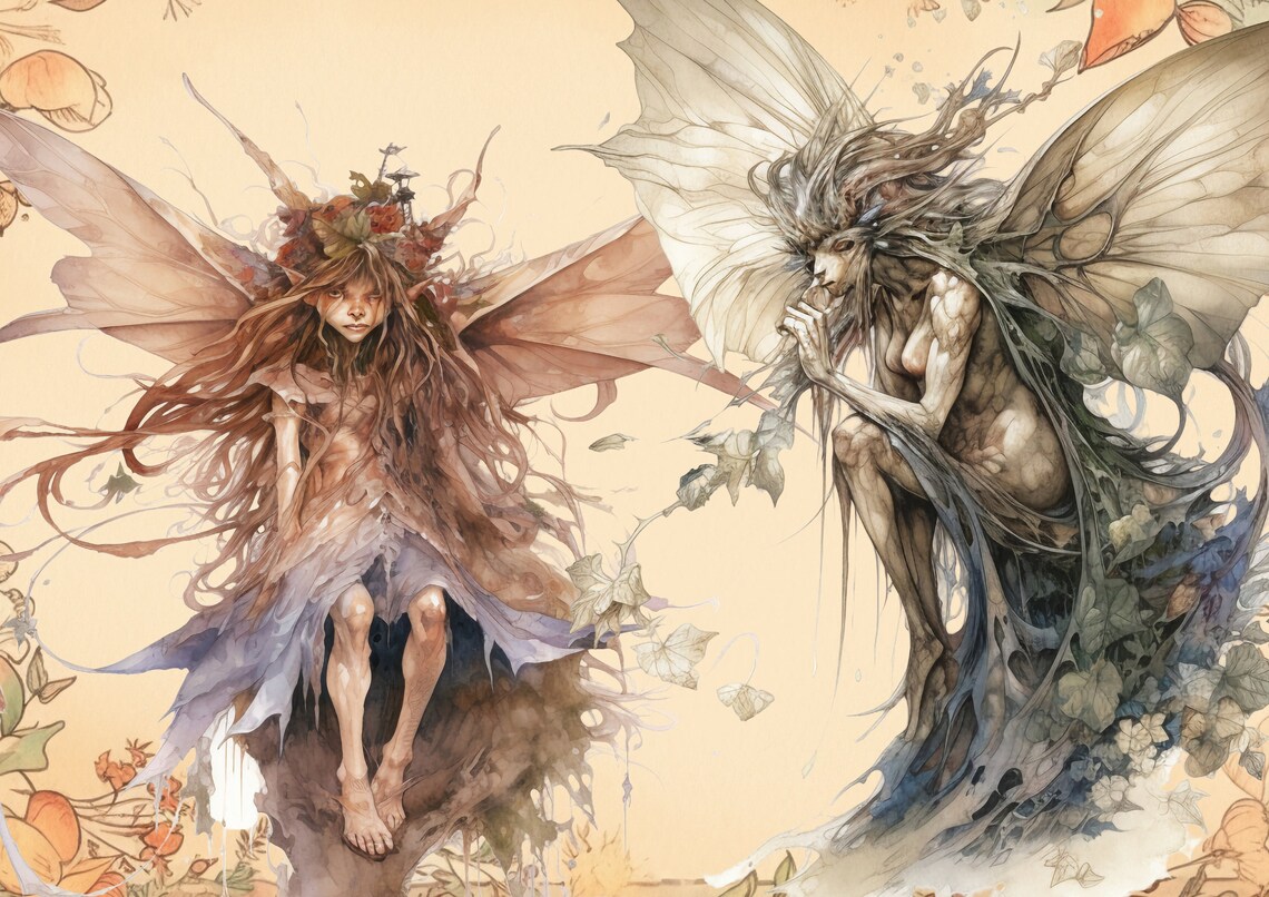 15 Wild Fairies PNG. Fantasy, Nature Spirit, Faery, Witch Journal ...