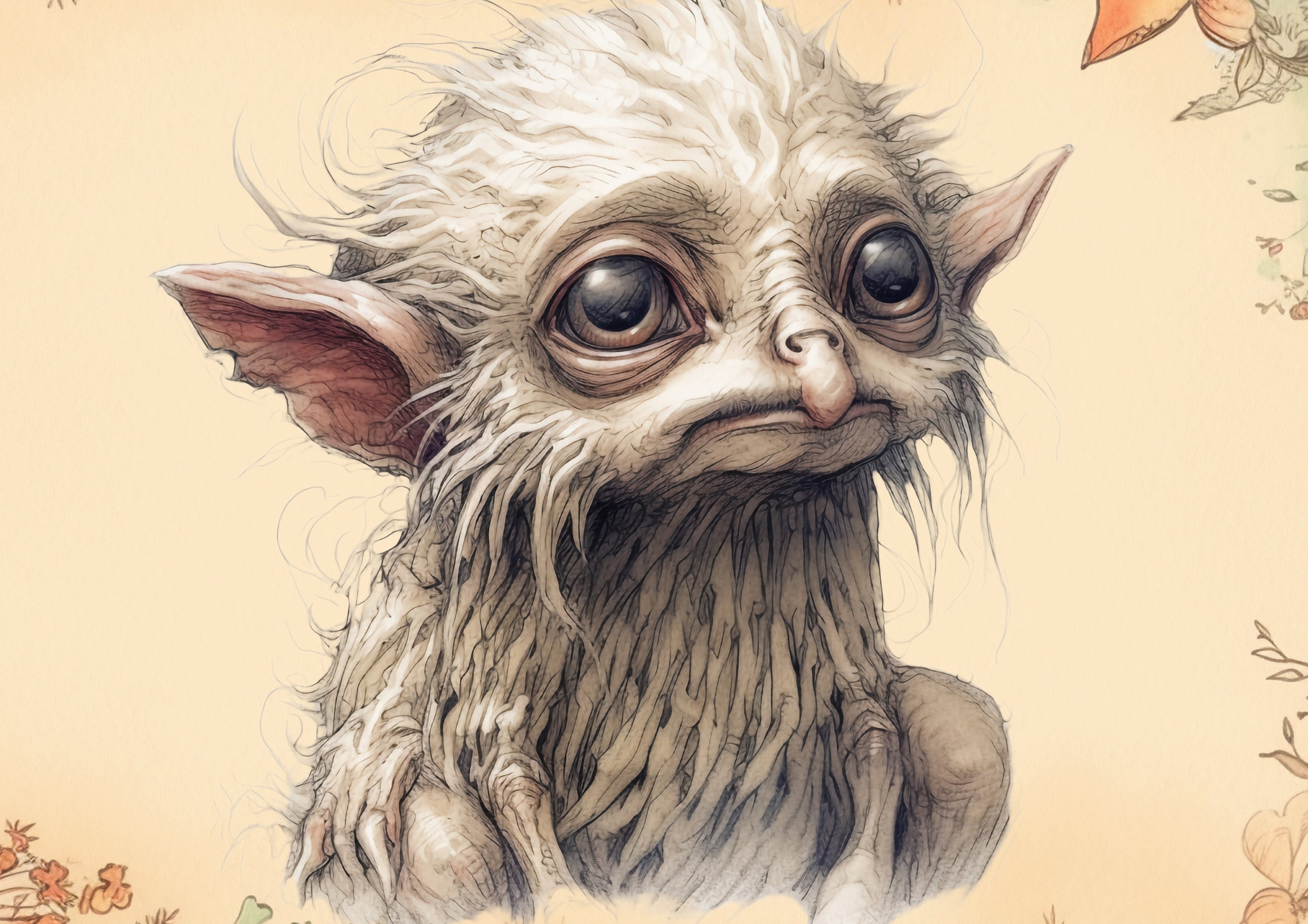 17 Cute but Unseelie Fantasy Creatures PNG. Fantasy Fairy Mabon ...