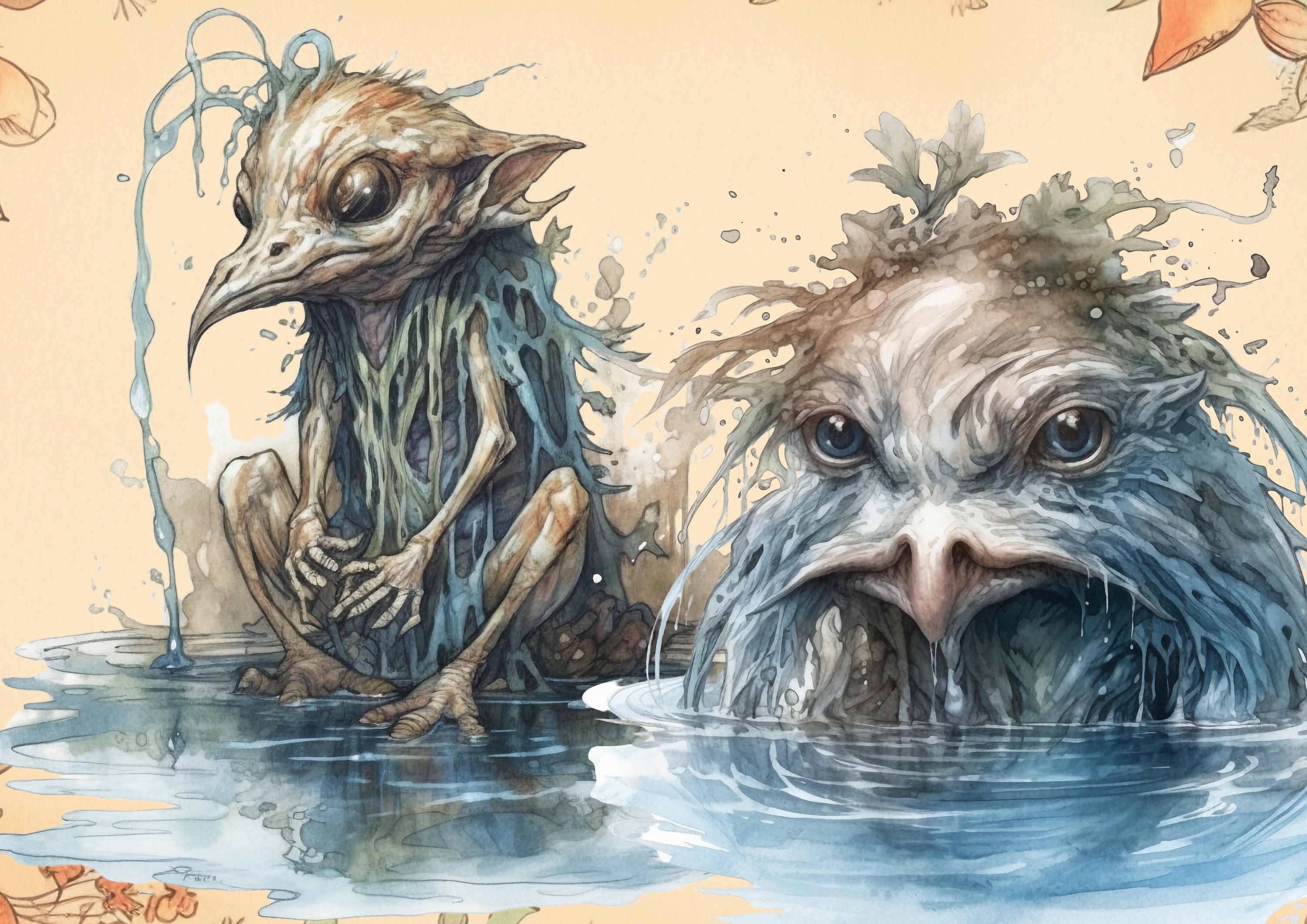 13 Water Elementals PNG. Faery. Fantasía. Nature Spirit, Elemental ...