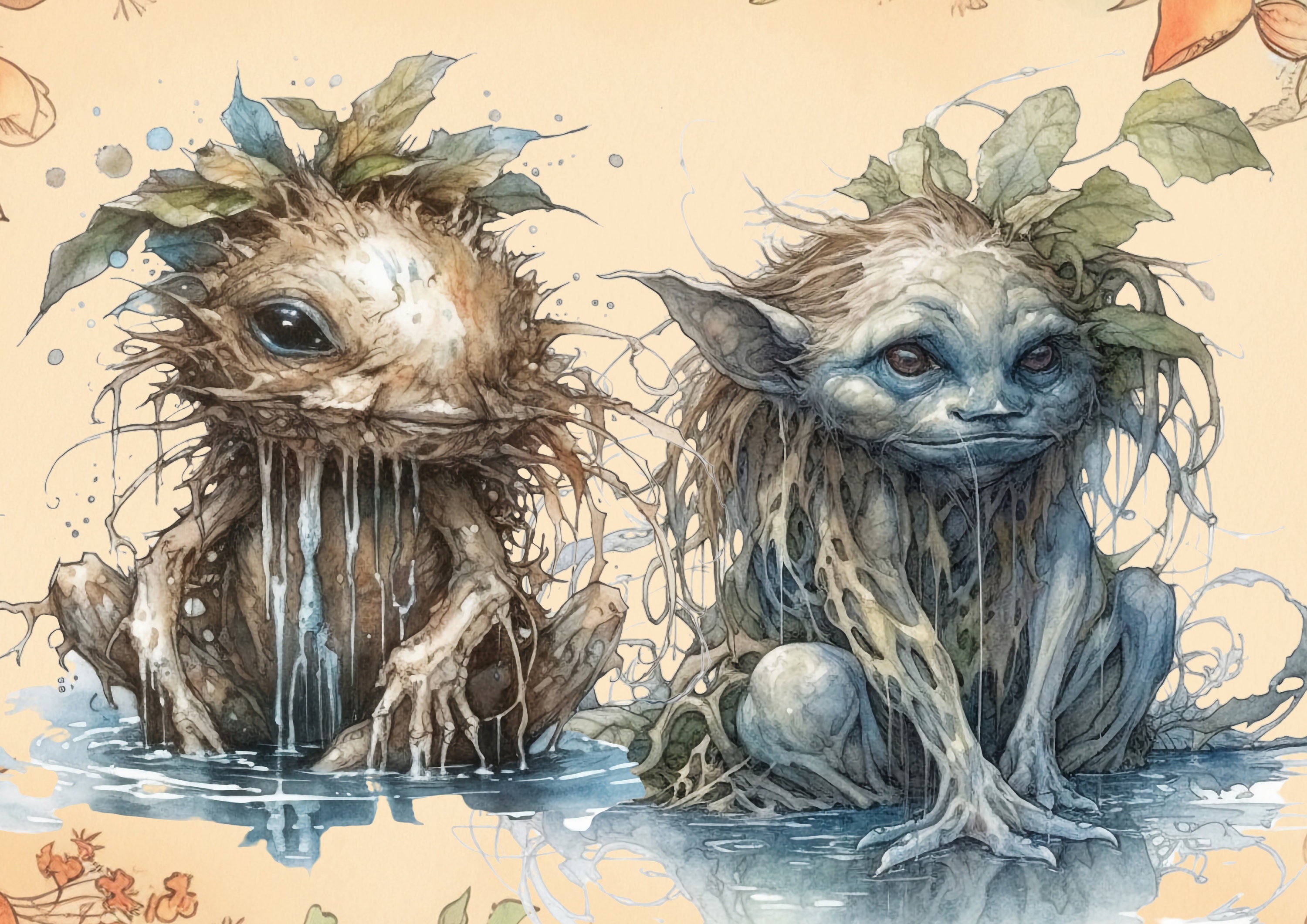 13 Water Elementals PNG. Faery. Fantasía. Nature Spirit, Elemental ...