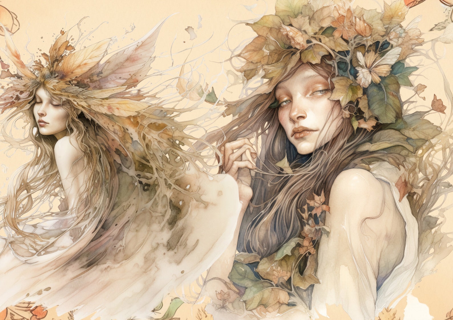 15 Wild Fairies PNG. Fantasy, Nature Spirit, Faery, Witch Journal ...