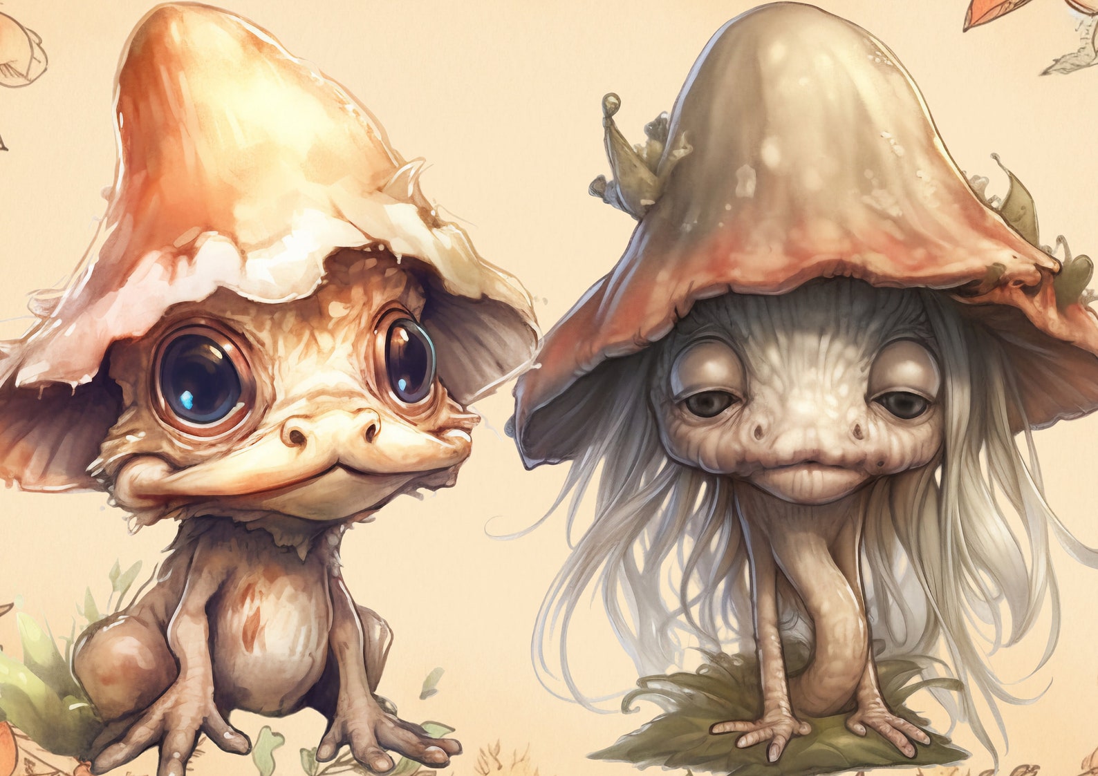 15 Fairy Mushroom Spirits PNG. Fantasy, Nature Spirit, Magic Mushroom ...