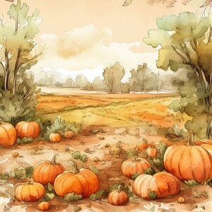 18 Huerto De Calabazas PNG. Clipart De Cottagecote Rural Estético De ...