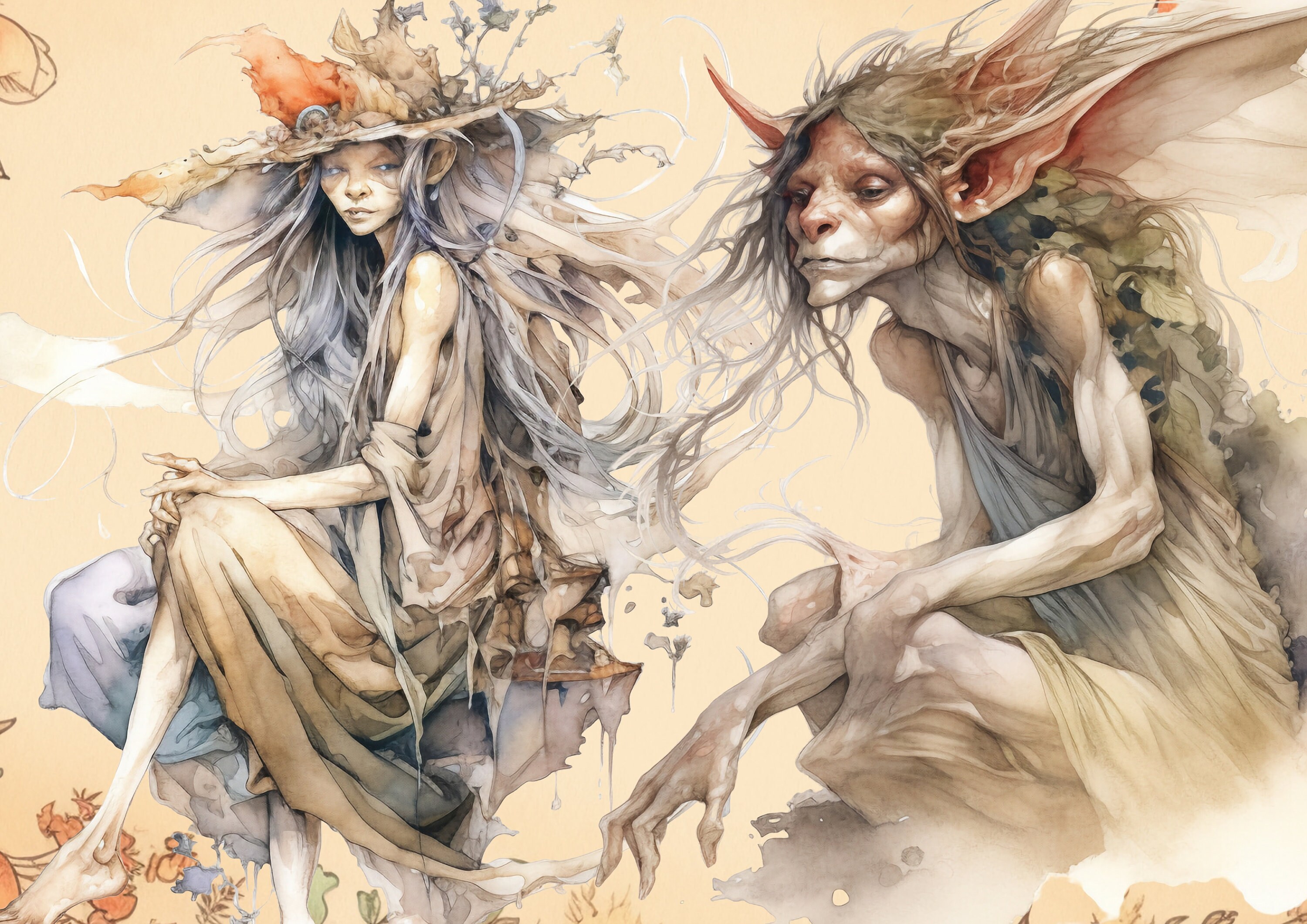 15 Wild Fairies PNG. Fantasy, Nature Spirit, Faery, Witch Journal ...