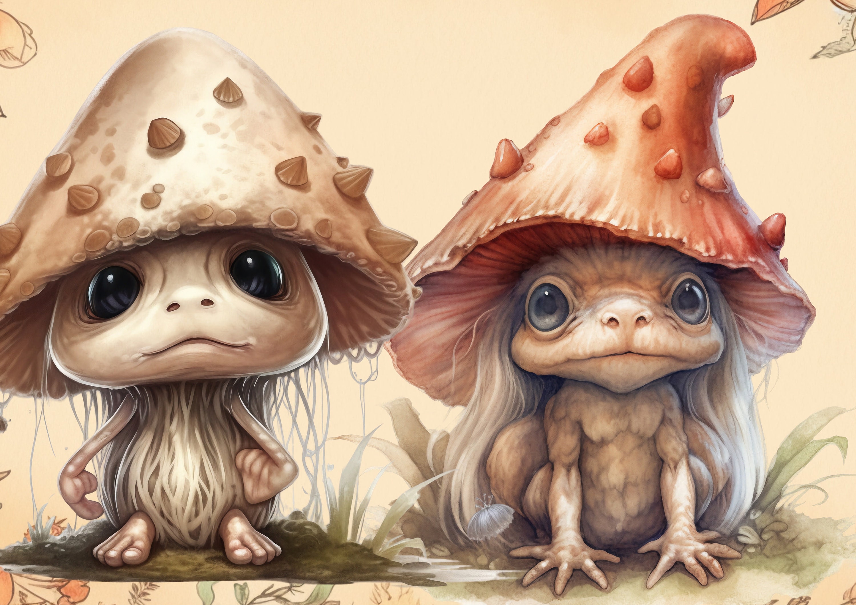 15 Fairy Mushroom Spirits PNG. Fantasy, Nature Spirit, Magic Mushroom ...
